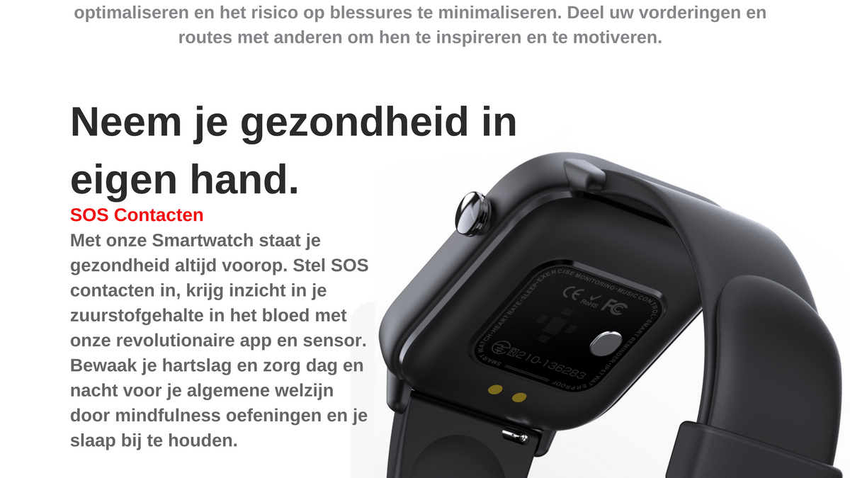 GARD PRO HEALTH SMARTWATCH 2+ – Gard Pro NL